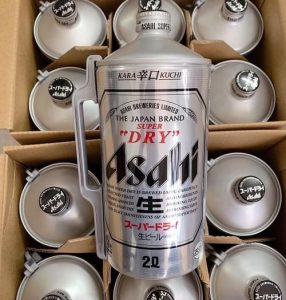Bom bia Asahi Super Dry 2l giá bao nhiêu?